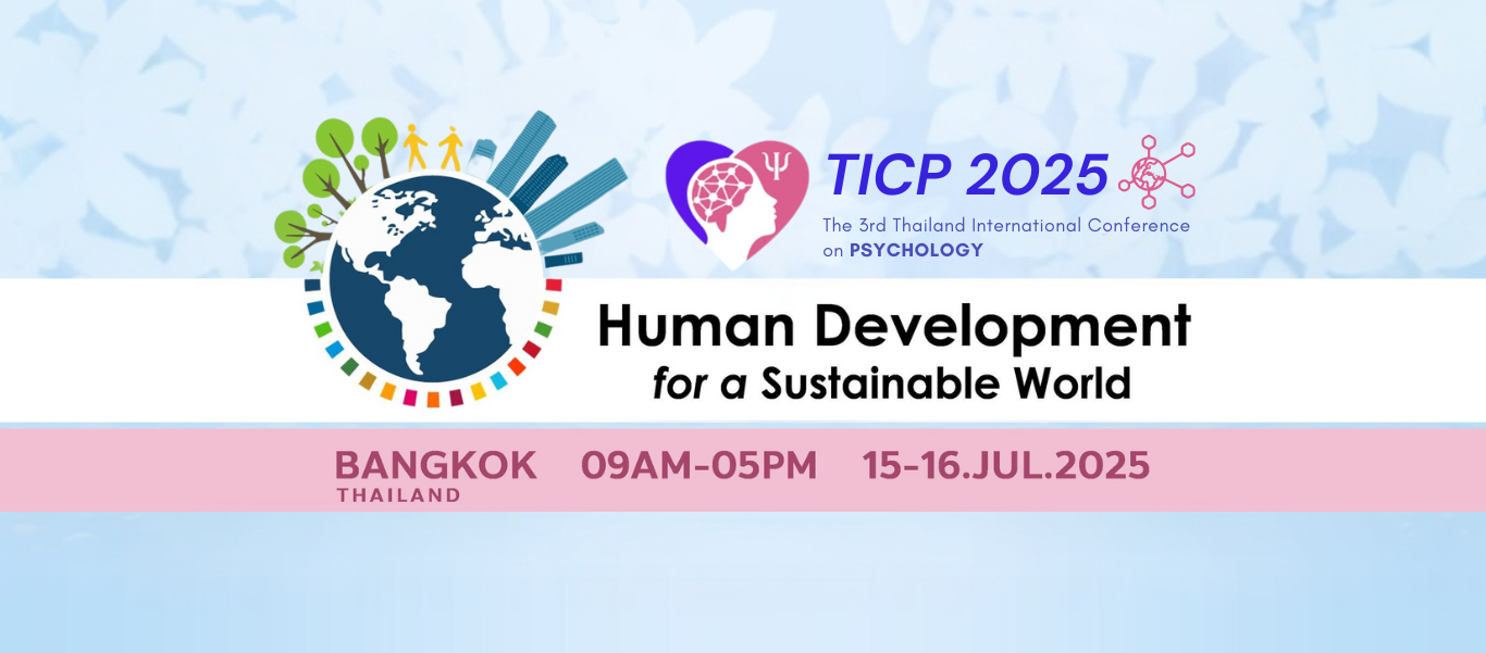 TICP 2025_Cover 3 – Thailand International Conference on Psychology: TICP